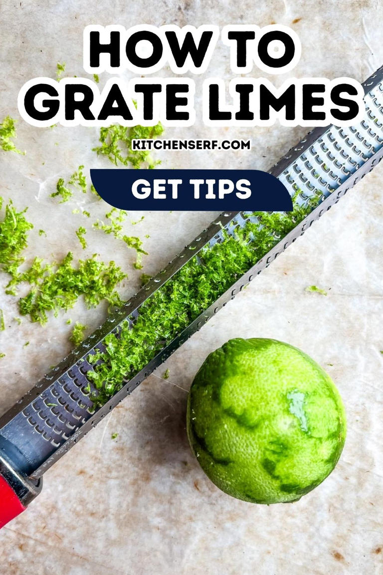 How to Zest a Lime the Right Way