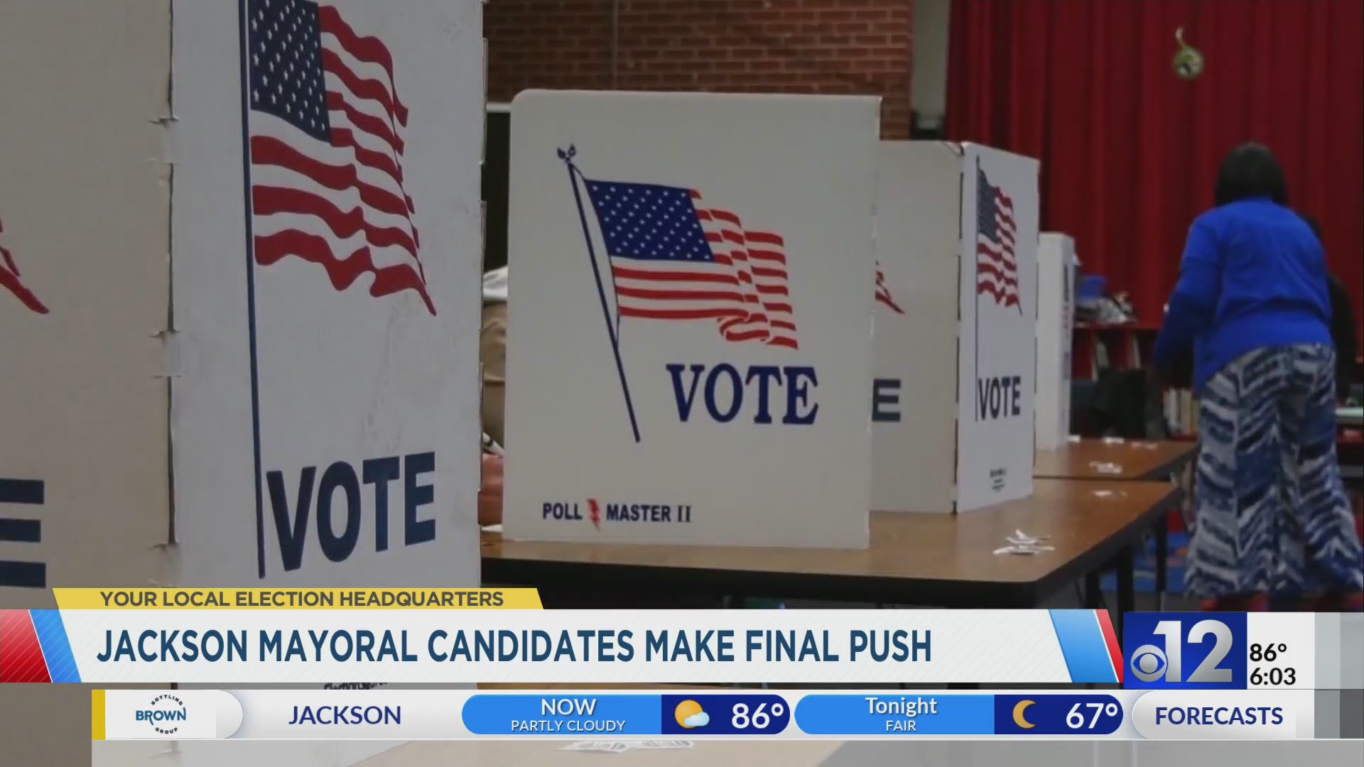 Jackson mayoral candidates make final push ahead of Election Day
