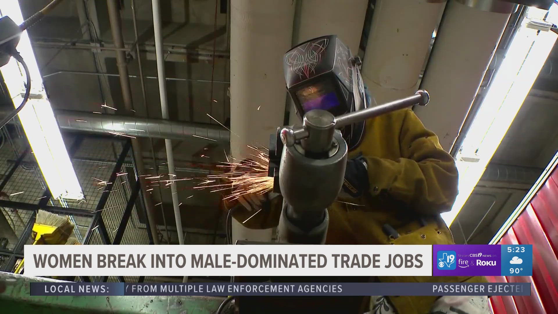 Women breaking into male-dominated trade jobs