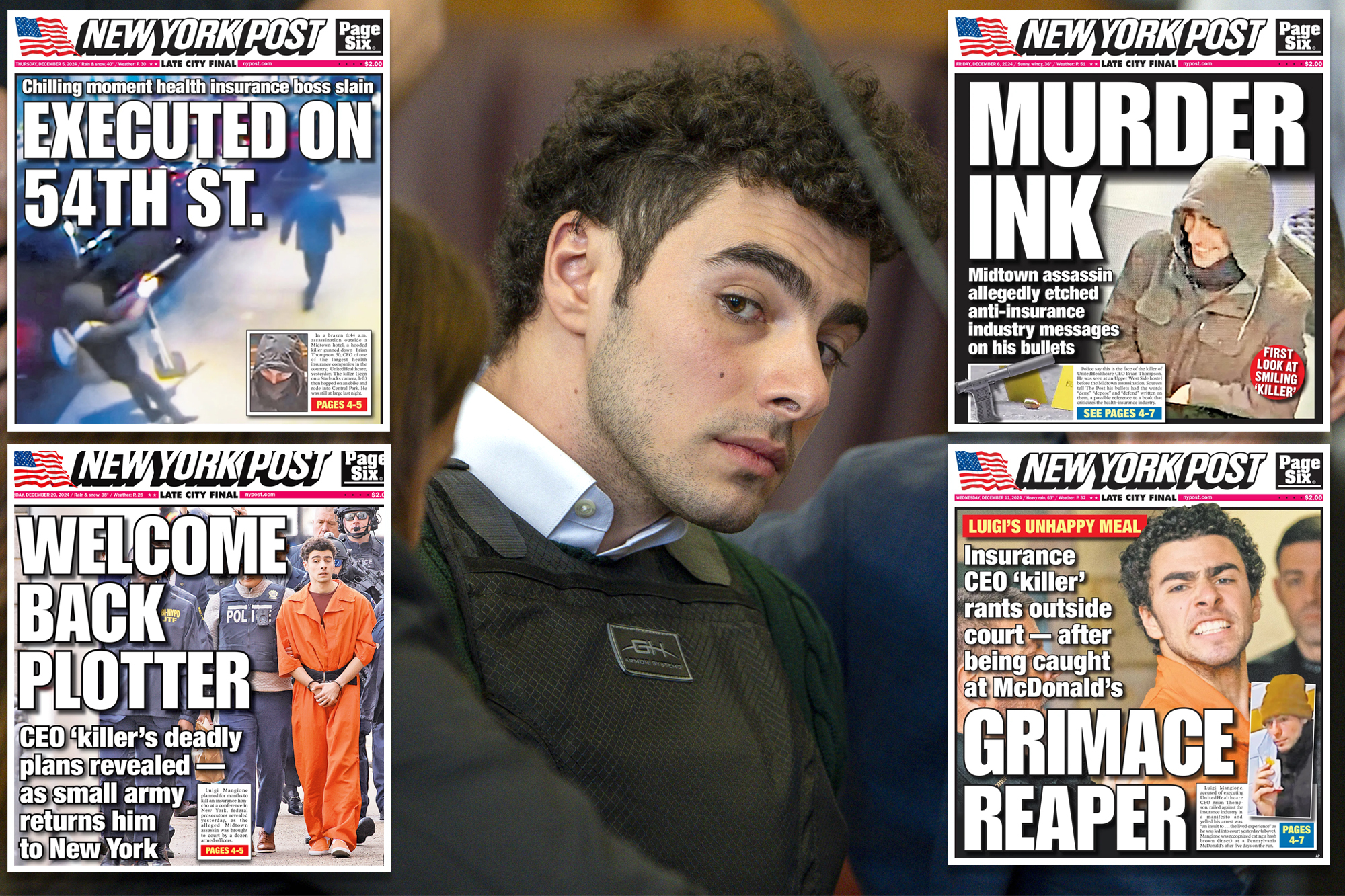 New York Post honored by NY Press Club for coverage of Luigi Mangione ...