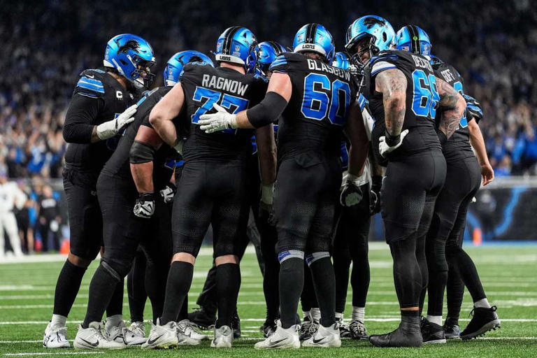 The Lions' Offensive Line May Be a Problem in 2025