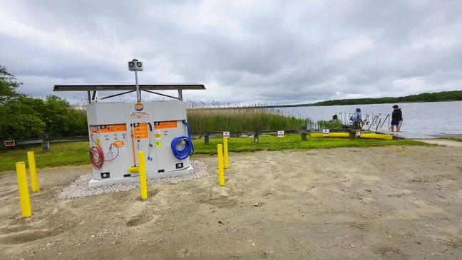 South Kingstown opens new cleaning station to tackle invasive weeds