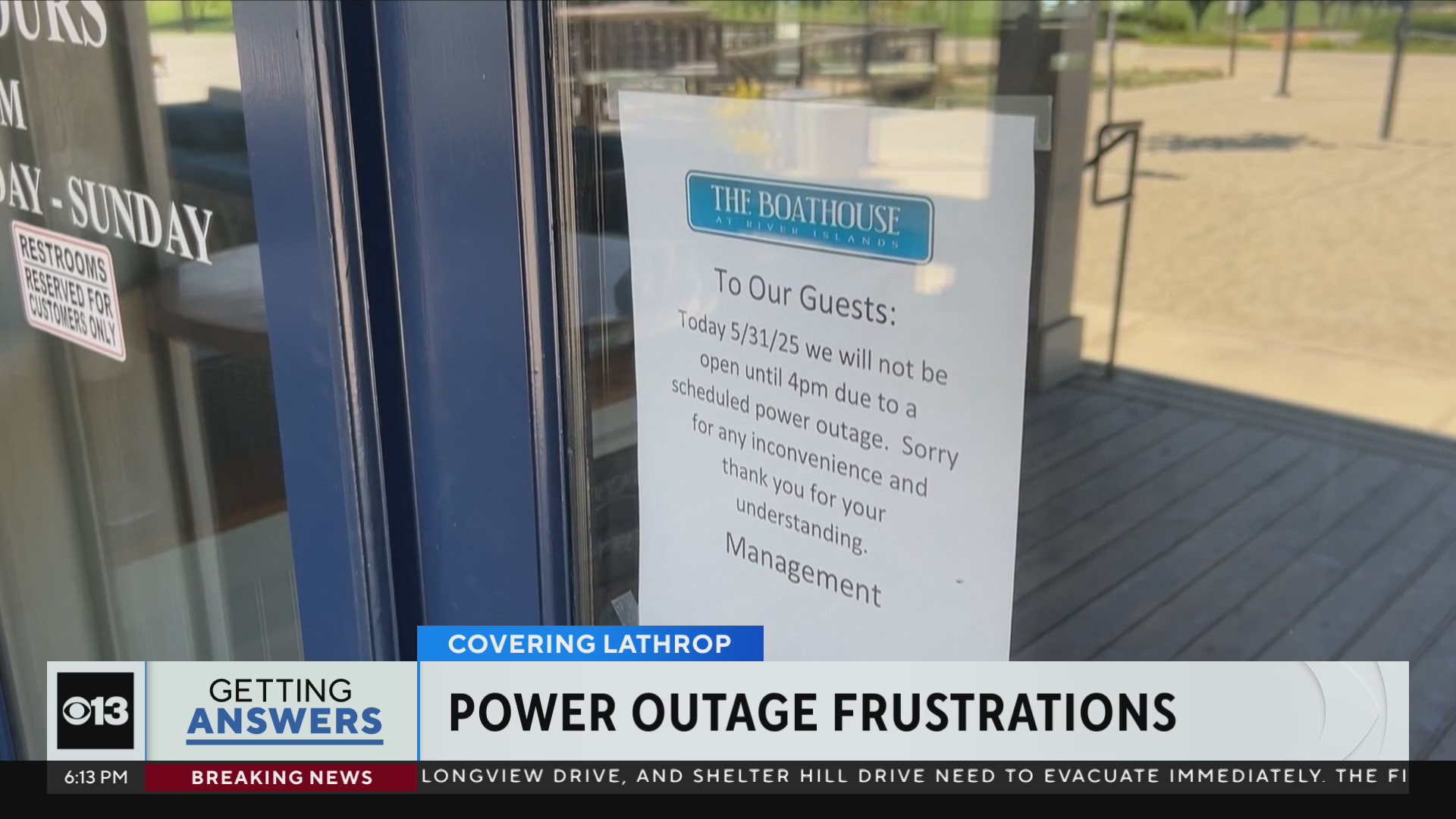 Lathrop community frustrated over power shutoffs amid high heat
