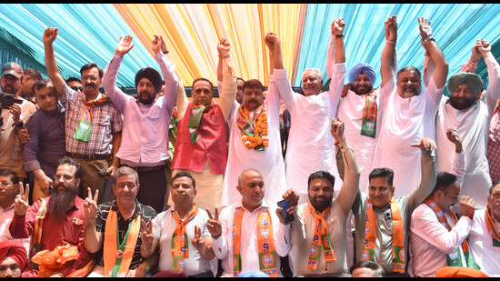 BJP’s Jiwan Gupta files papers for Ludhiana West bypoll