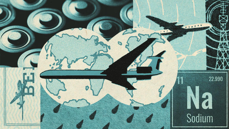 Sodium batteries could make electric flight viable