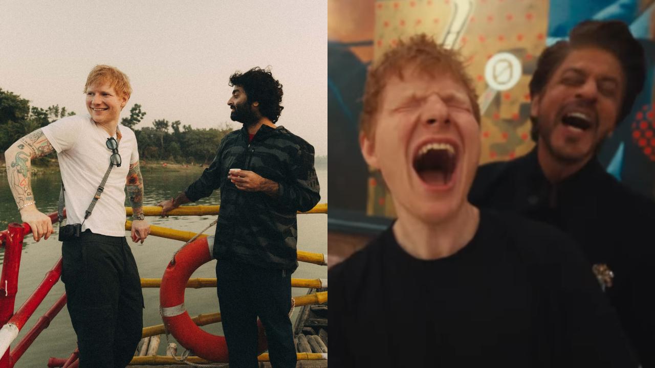 Ed Sheeran gets Shah Rukh Khan to sing his latest track Sapphire, watch