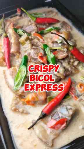 Crispy Bicol Express That Packs a Punch