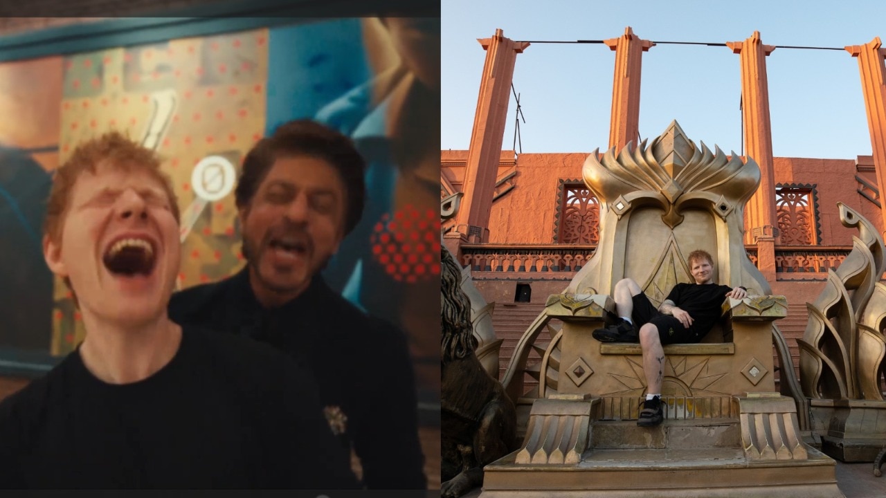 Ed Sheeran's Sapphire gets SRK touch, singer visits Arijit Singh ...