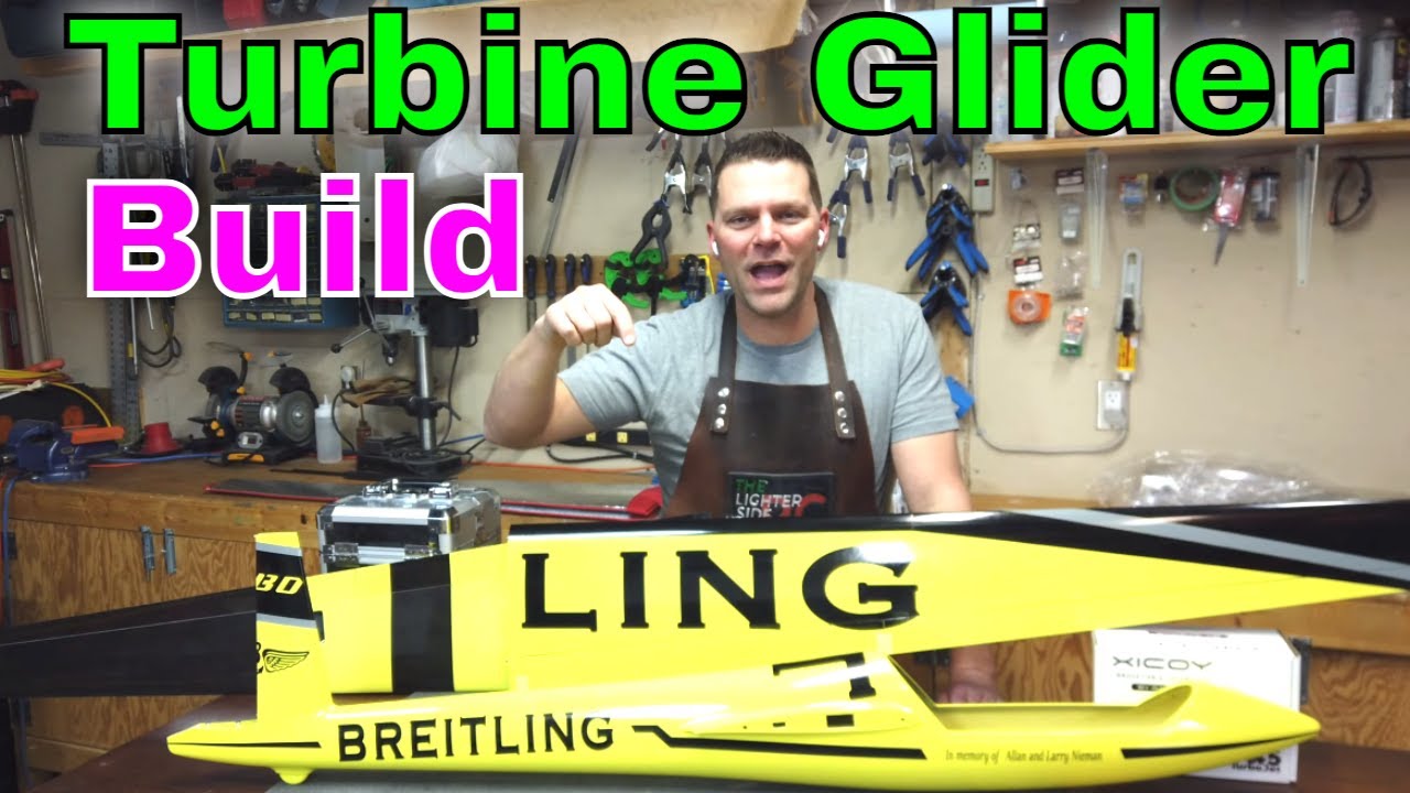 Swift Glider Build Begins - MIBO Turbine Jet Engine Glider (Video 1)