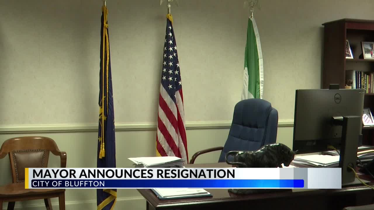 Bluffton Mayor Resigns