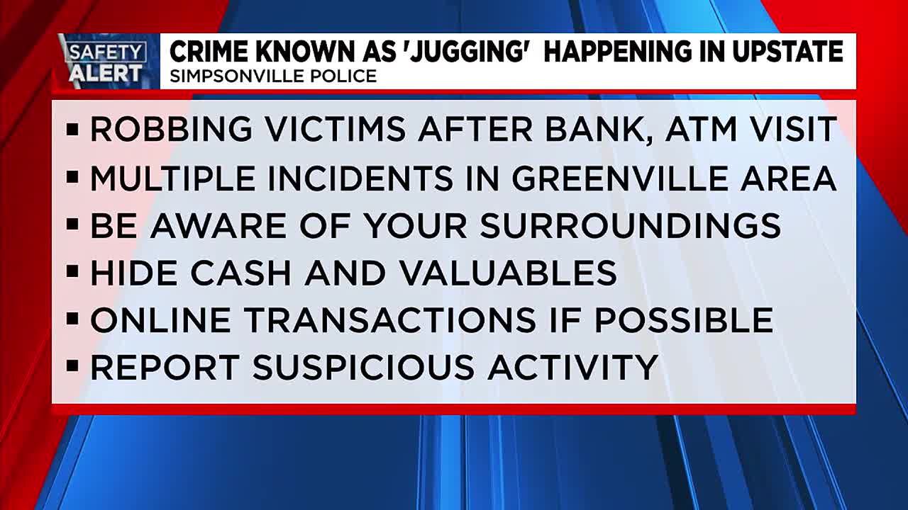 Safety Alert: Police warn as ‘jugging’ crime spreads to Upstate