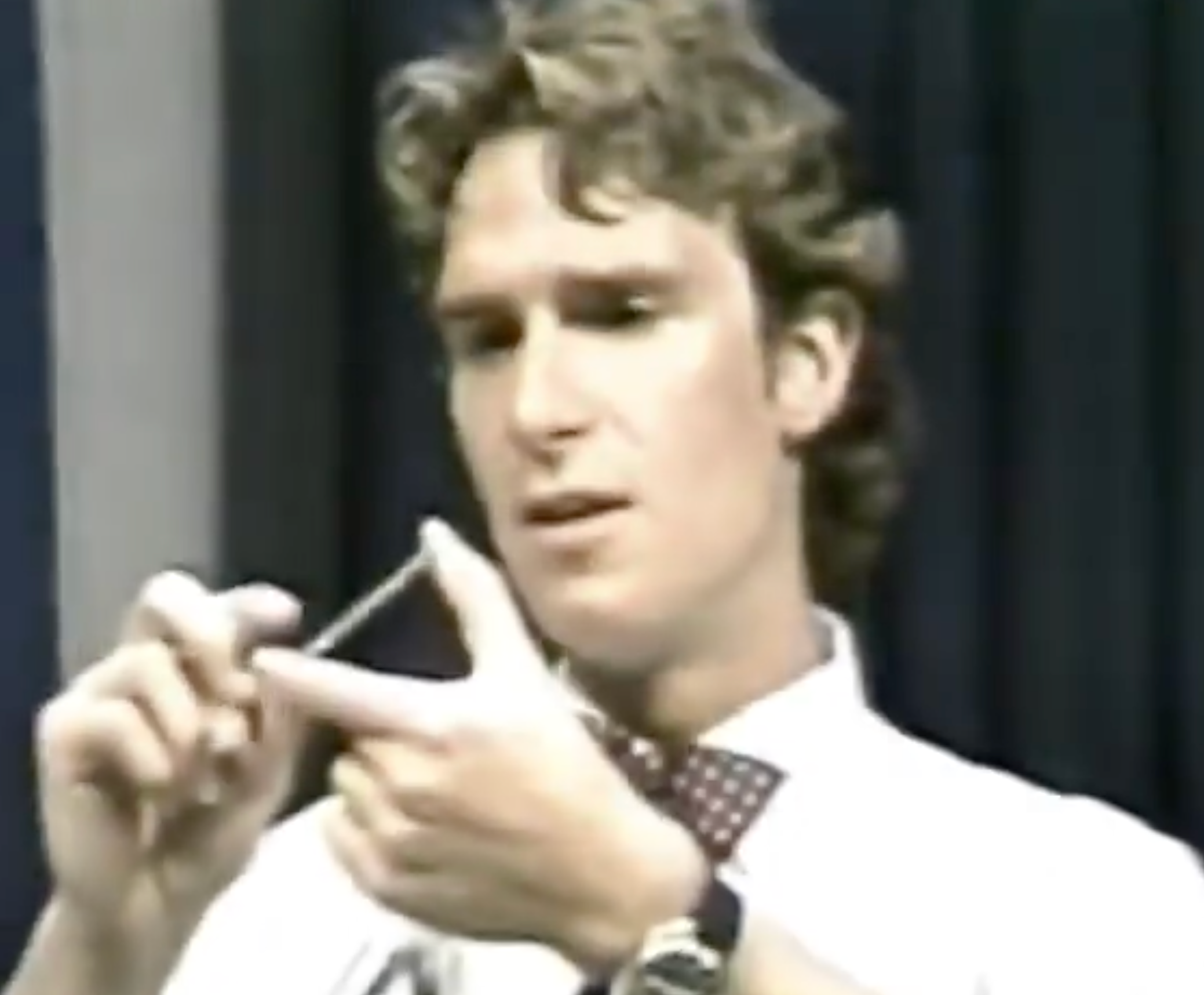 The Internet Is Losing It Over What Bill Nye Looked Like When He Was Young