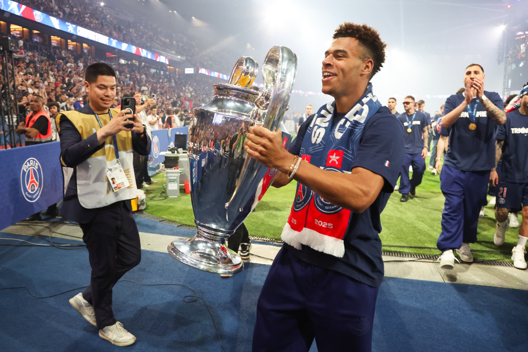 Désiré Doué: "On était sûrs de ses capacités techniques et athlétiques ...