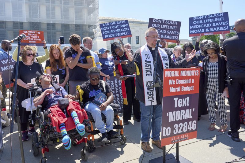 Faith leaders protest ‘big, beautiful bill’