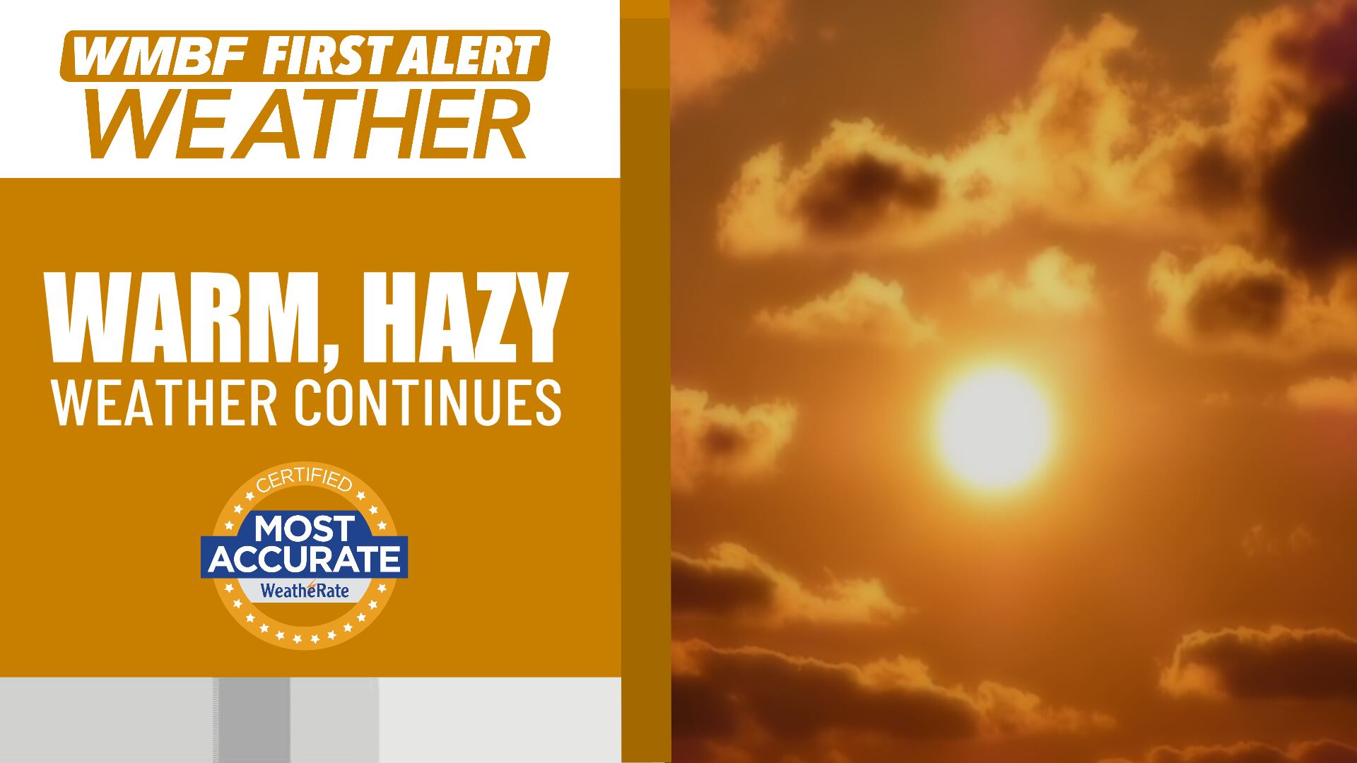 FIRST ALERT: Sunshine continues tomorrow, storm chances return to end ...