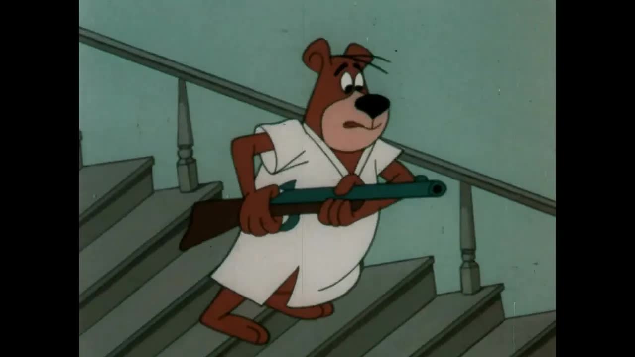 a/v geeks 16mm films: bony bunky's monkey antics in walter lantz cartoon