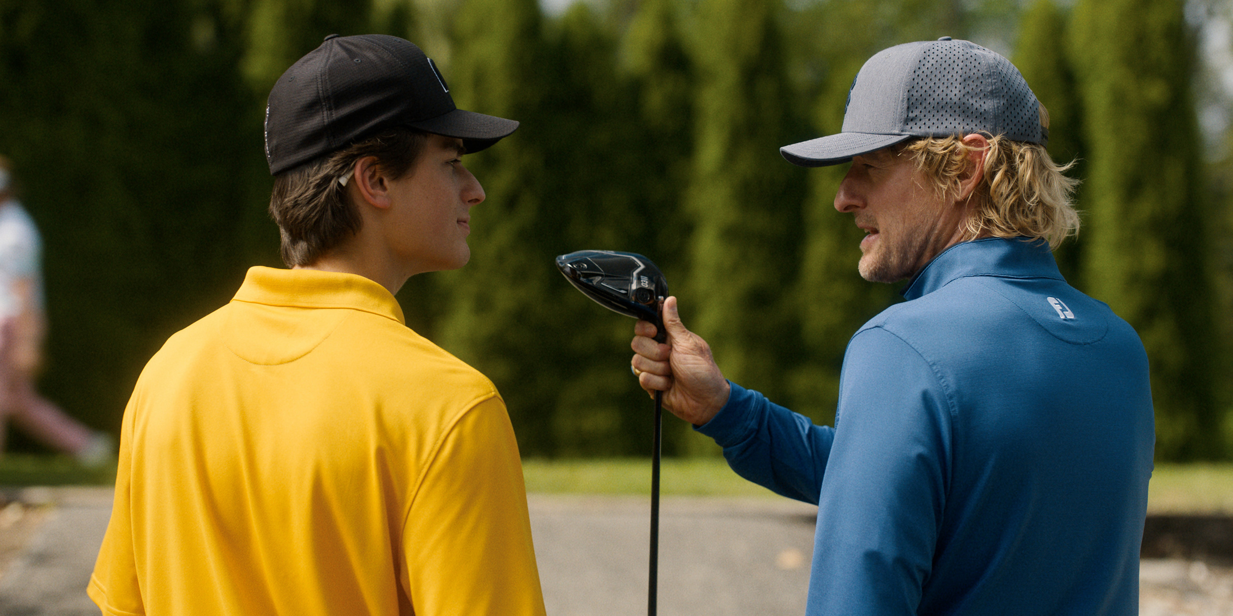 Owen Wilson and Peter Dager talk "big swings" in 'Stick' in new ...