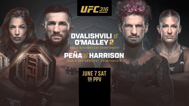 UFC 316 weigh-in: All title competitors on point; one fighter off by ...