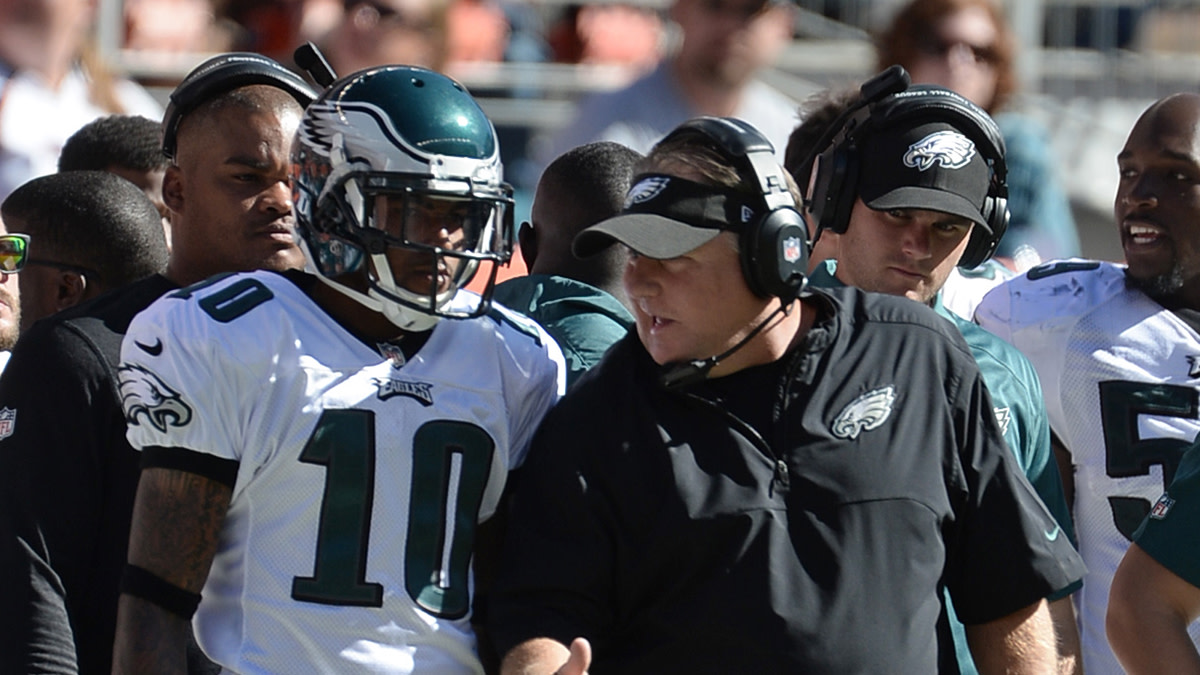 DeSean Jackson Has Stern Words for Raiders OC Chip Kelly