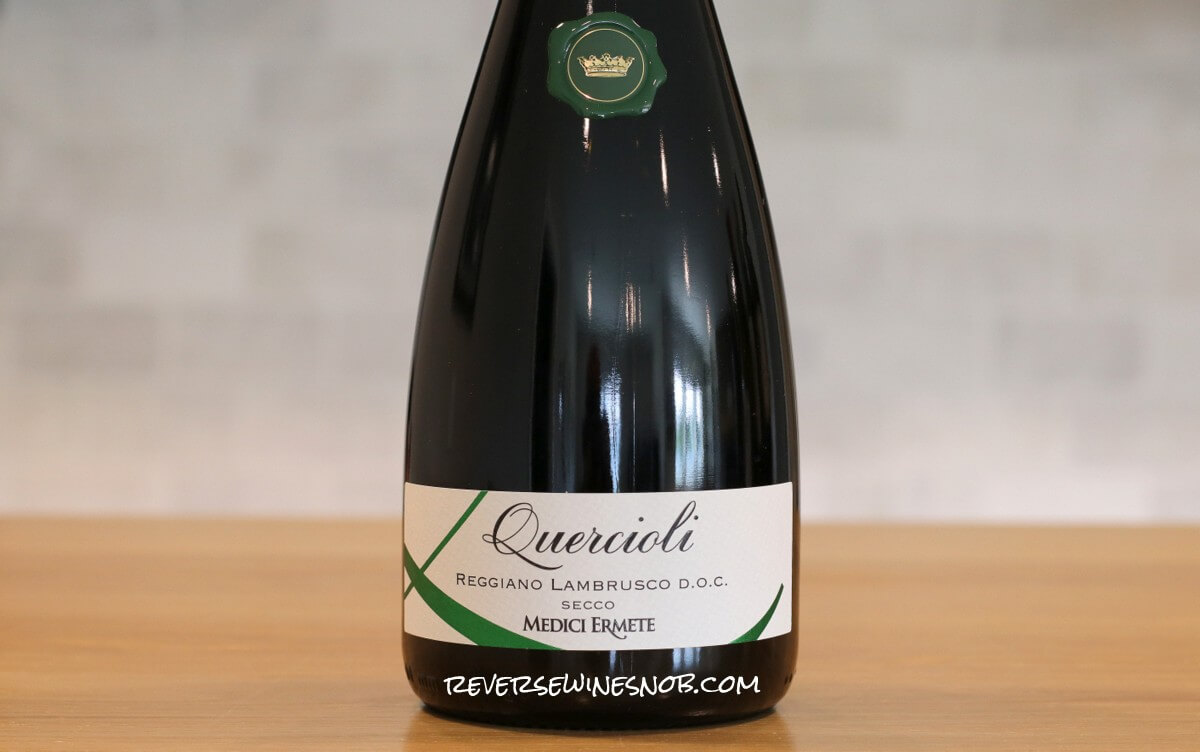 Medici Ermete Quercioli Reggiano Lambrusco review
