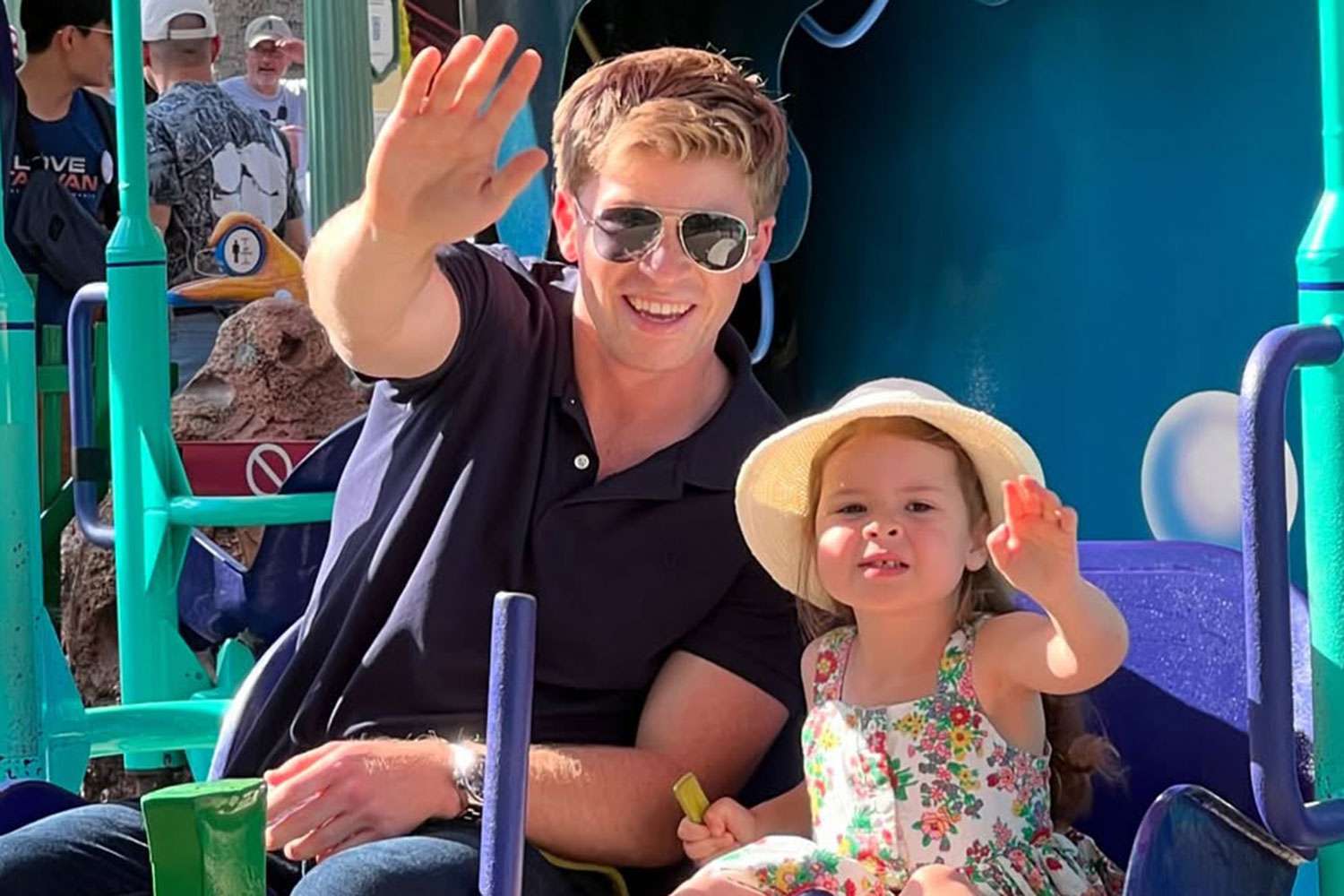 Robert Irwin Waves with Niece Grace, 4, as the Two Enjoy Disneyland Together: 'My People'