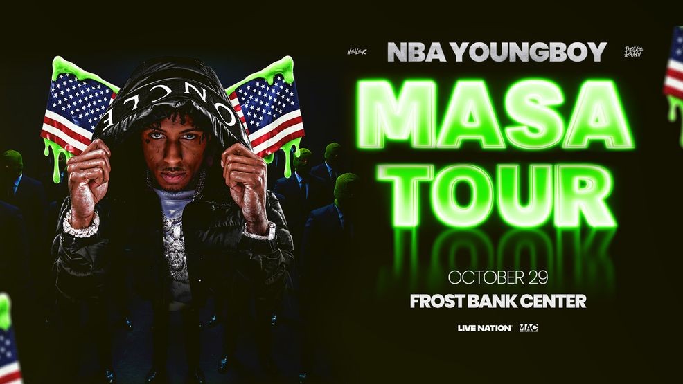 Back on tour: NBA Youngboy adds San Antonio date to 'Make America Slime ...