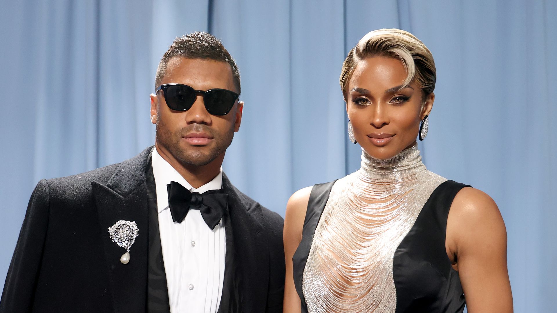 Ciara is glowing in new beach photos with Russell Wilson and kids
