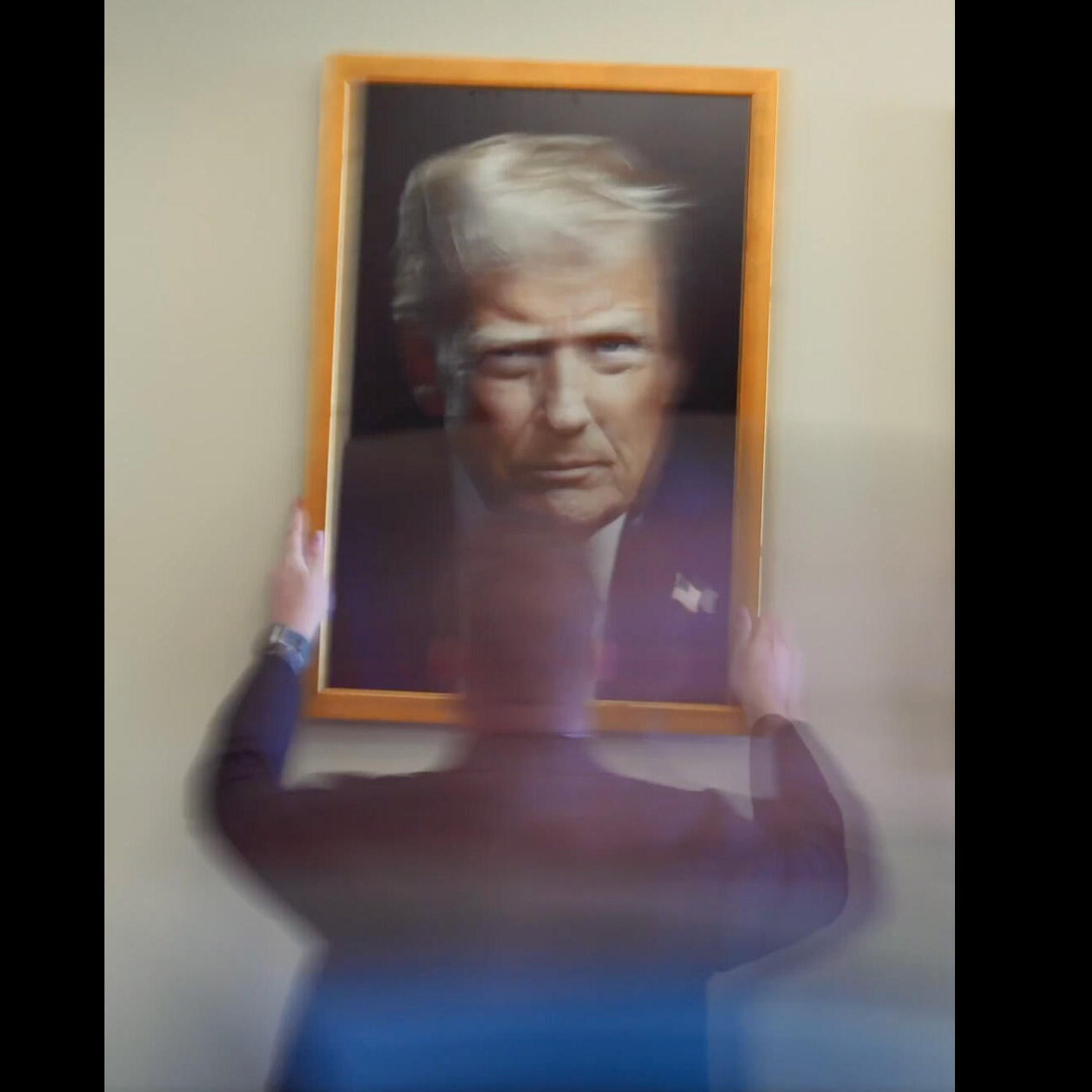 White House releases new official Trump portrait. See it here.