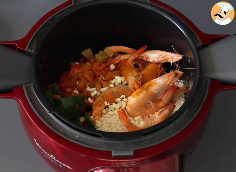 Paella super rapide au Cookeo