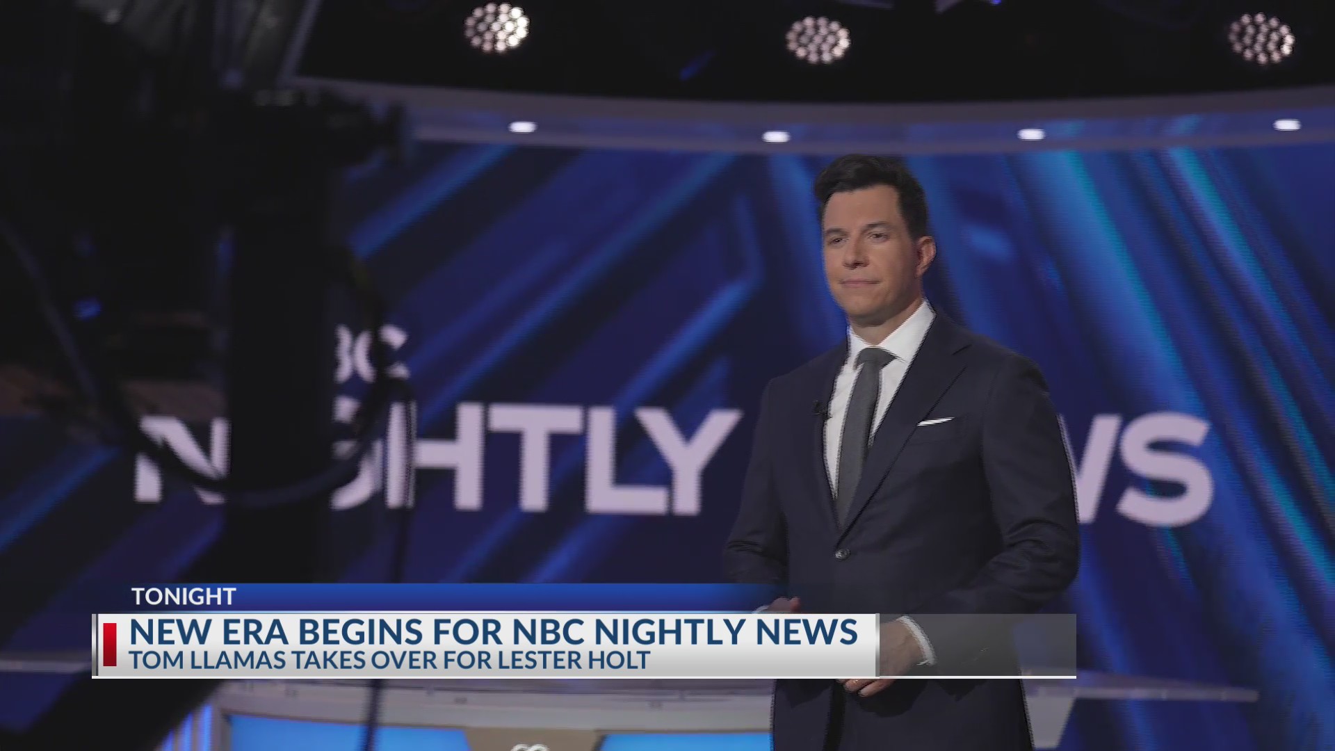New NBC Nightly News anchor Tom Llamas talks with NBC4's Matt Barnes