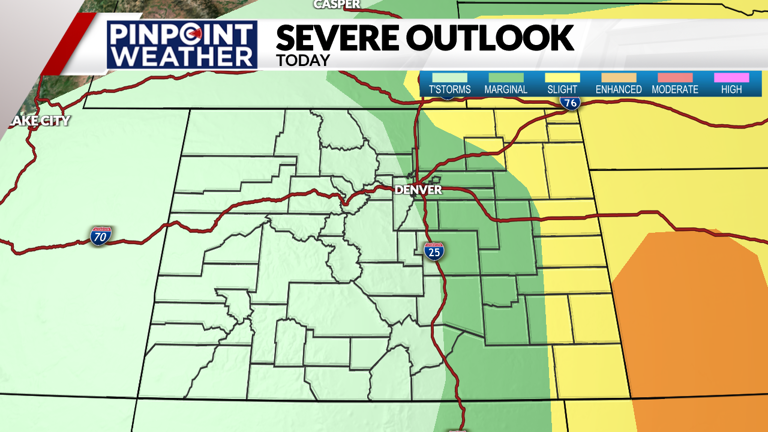 Denver weather: Pinpoint Weather Alert Day issued Monday evening for storms