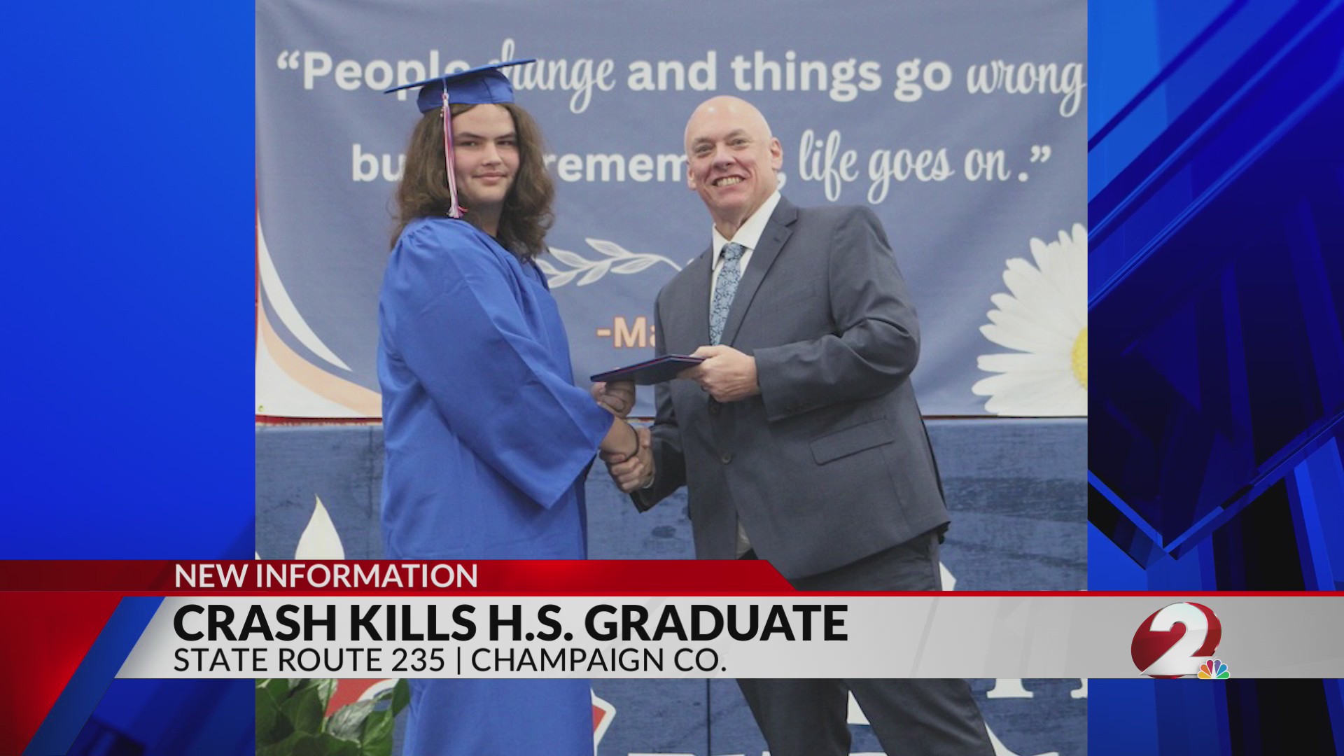 Crash kills recent high school graduate in Champaign County