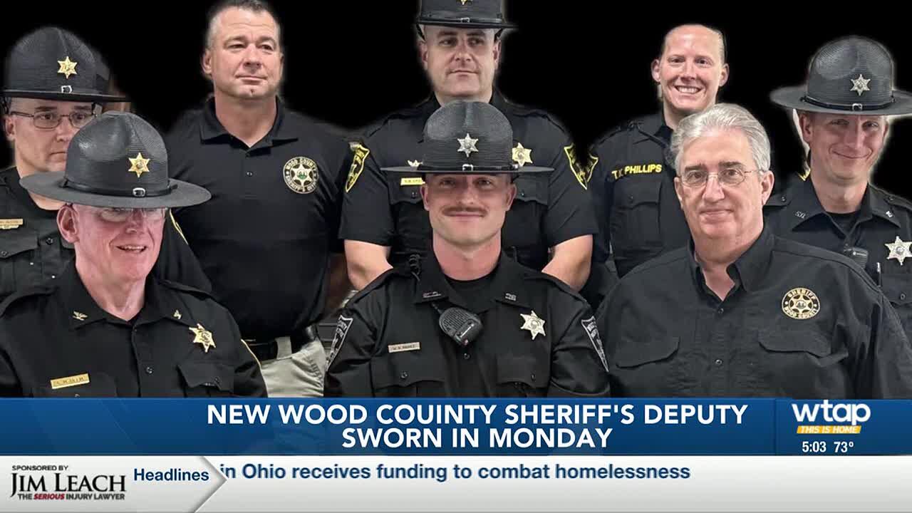 New Wood County Deputy sworn in Monday morning