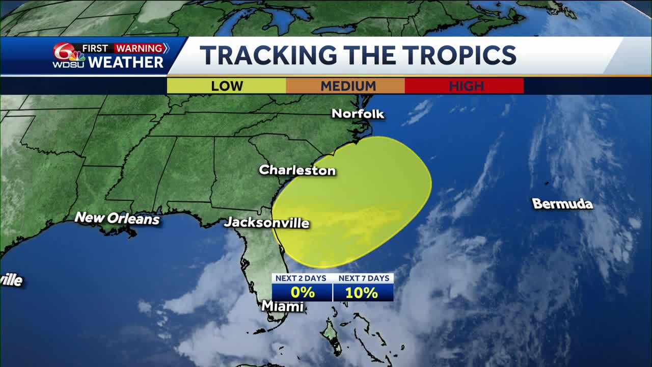 NHC monitoring first disturbance of the 2025 Atlantic Hurricane Season