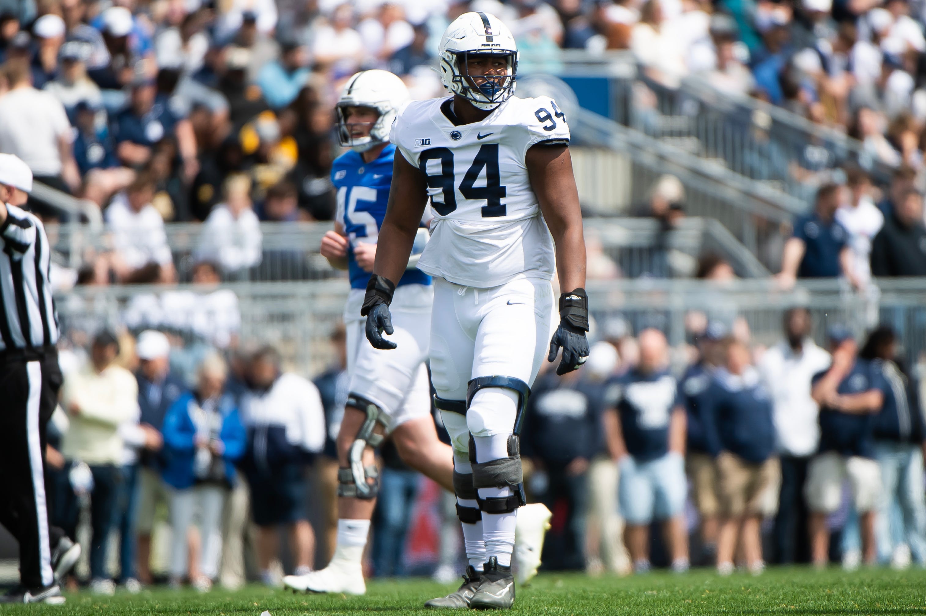 Previewing the 2025 season for Penn State DT De'Andre Cook with his ...