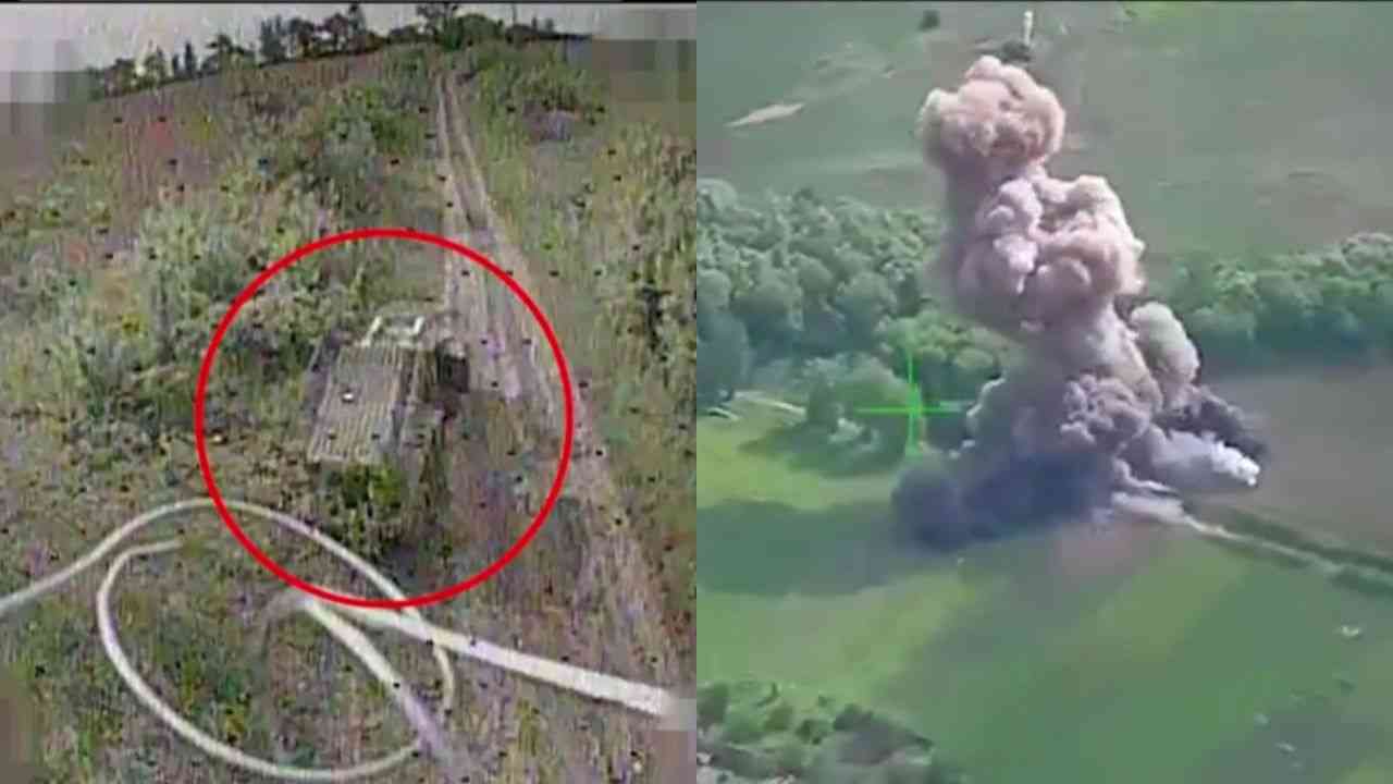 Ukrainian drone destroys Grad launcher and worsens Russian equipment losses