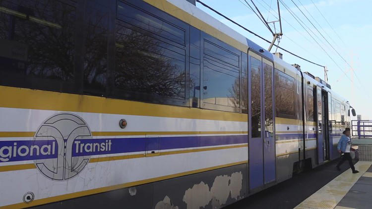 SacRT light rail experiences service disruption after car hit train in ...