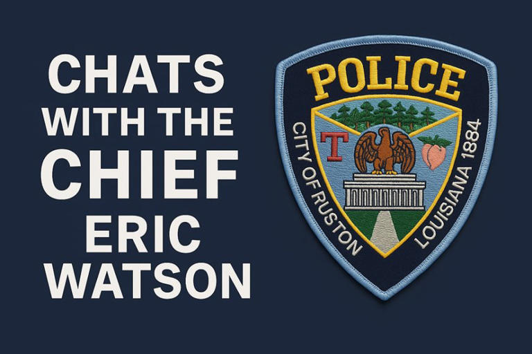 Ruston Police Department to host Chats with the Chief