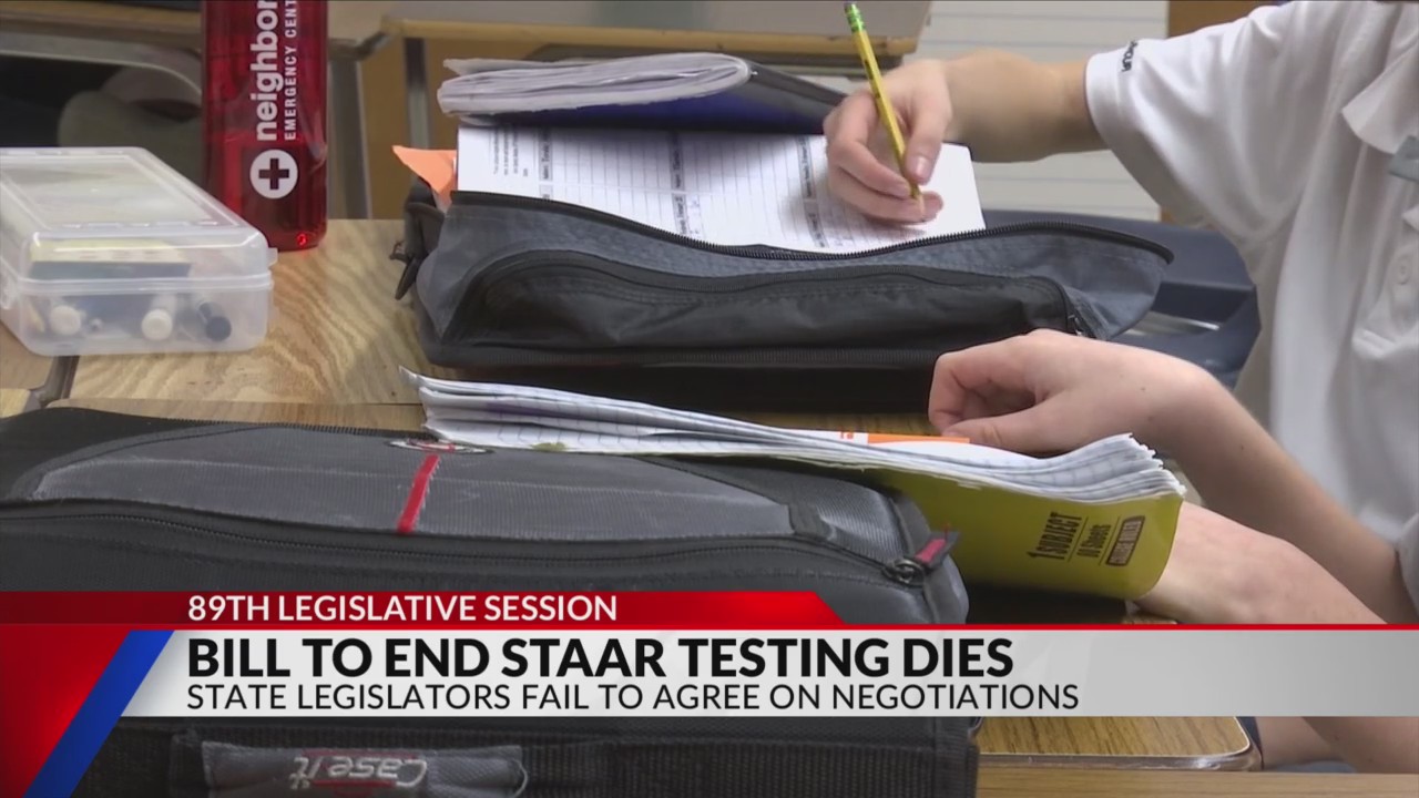 Bill to stop STAAR testing dies in Texas Legislature