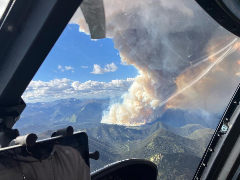 Officials expect 'significant wildfire growth' at blaze on B.C.-Alta ...