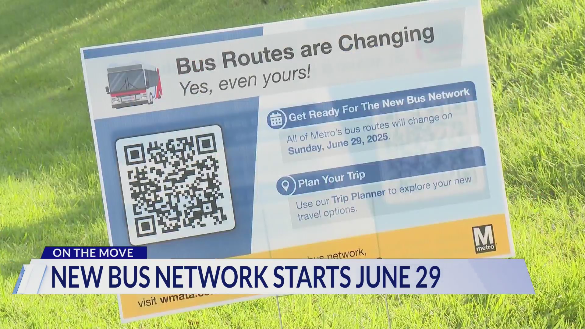 New Better Bus Network starting end of June