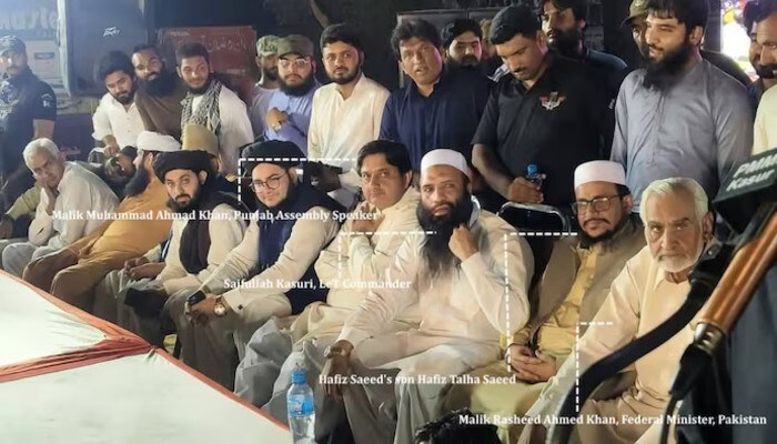 Pakistan's terror nexus EXPOSED! Speaker on stage with Pahalgam ...