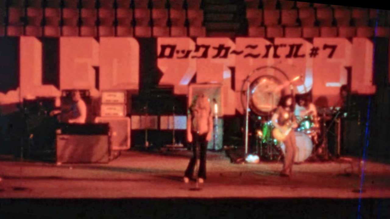 40 minutes of newly scanned footage of Led Zeppelin playing in Tokyo in ...