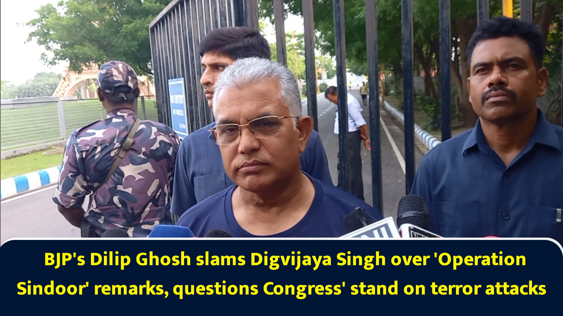 BJP's Dilip Ghosh slams Digvijaya Singh over 'Operation Sindoor' remarks, questions Congress ...