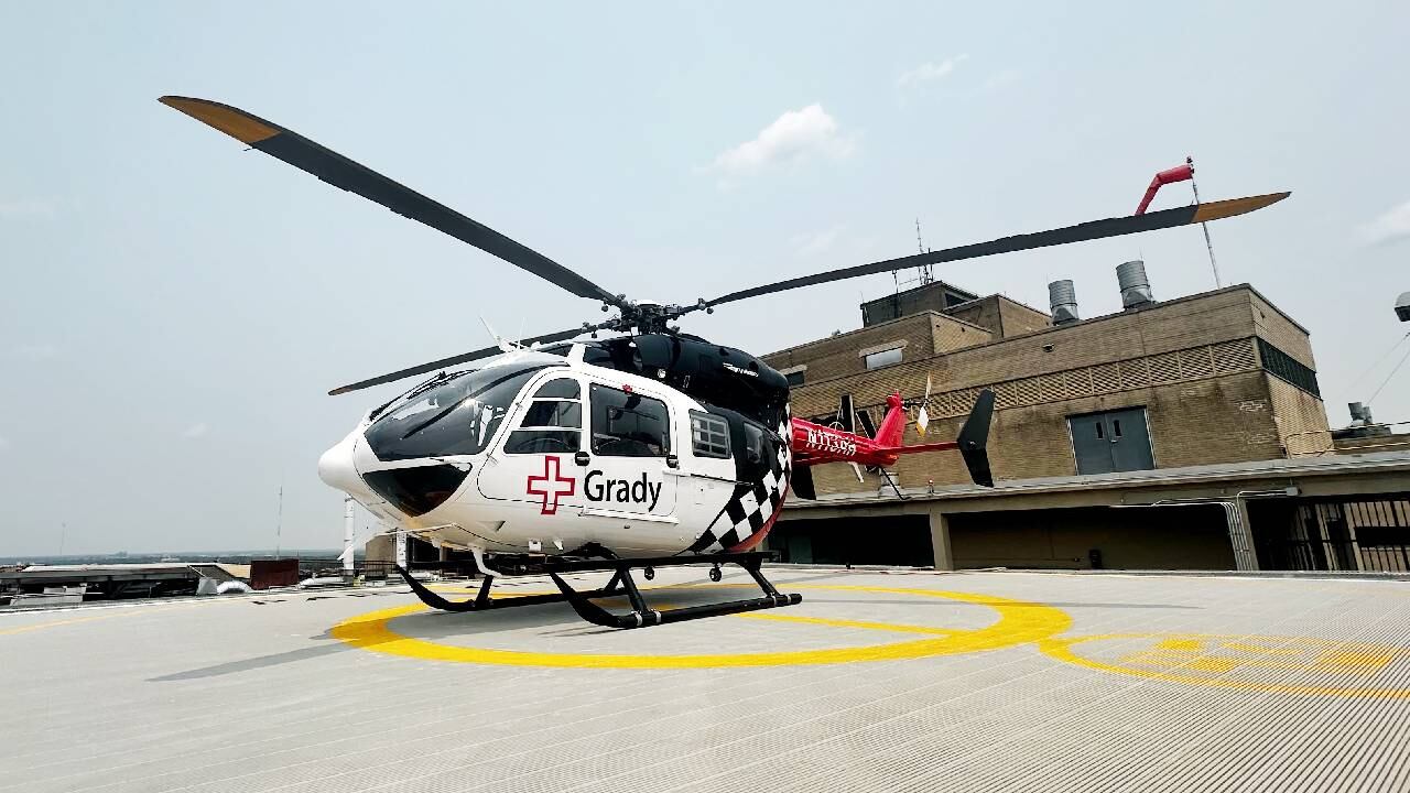 Grady Memorial Hospital launches new medical helicopter
