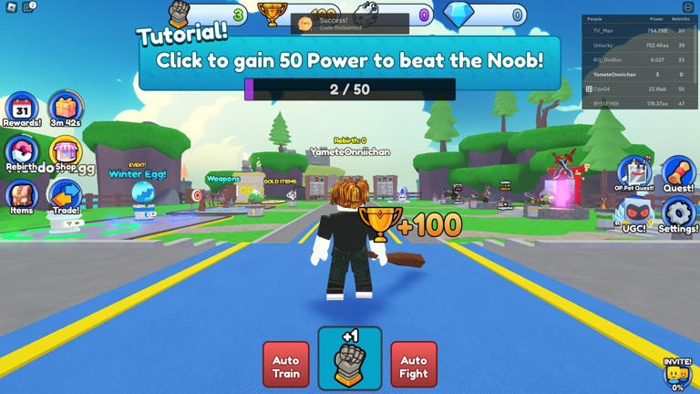 Gladiator Simulator Codes (October 2025)