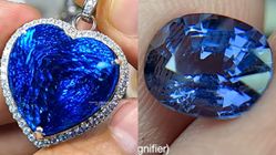 Duel Biru Mewah! Batu Akik Electric Swiss Blue Topaz vs Blue Safir ...