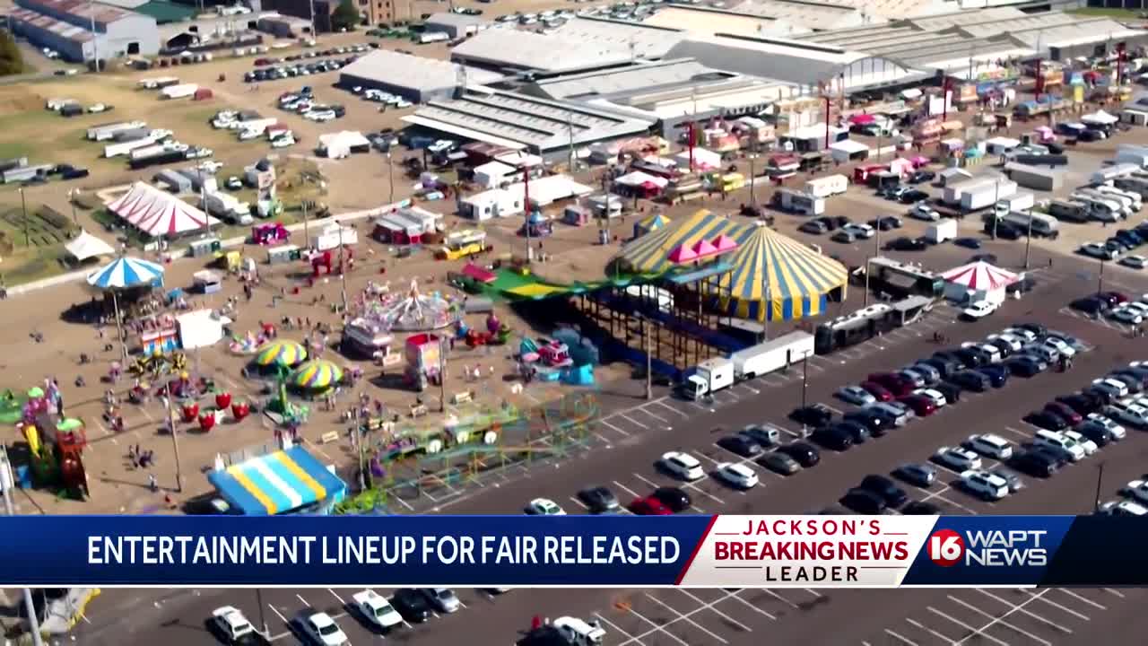 Entertainment lineup released for 2025 Mississippi State Fair