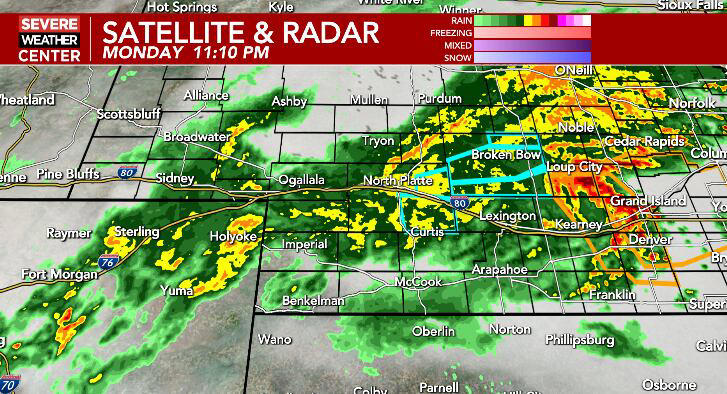 Heavy Rain, Thunderstorms & Flood Watch Tonight Across Greater Nebraska ...
