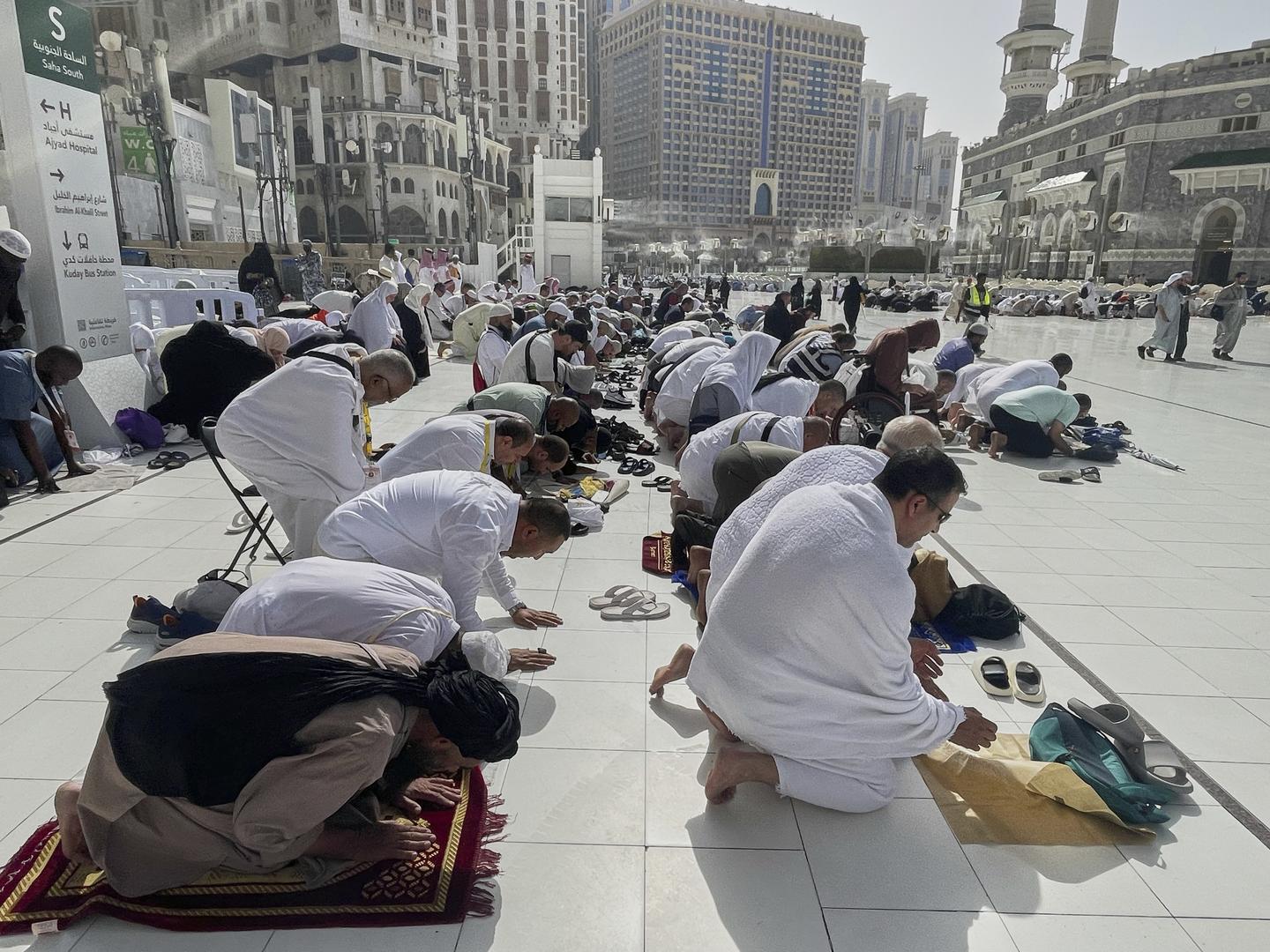 Muslim pilgrims are in the Saudi city of Mecca for the Hajj, one of the five pillars of Islam